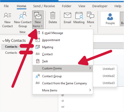 Outlook contacts - Microsoft Q&A