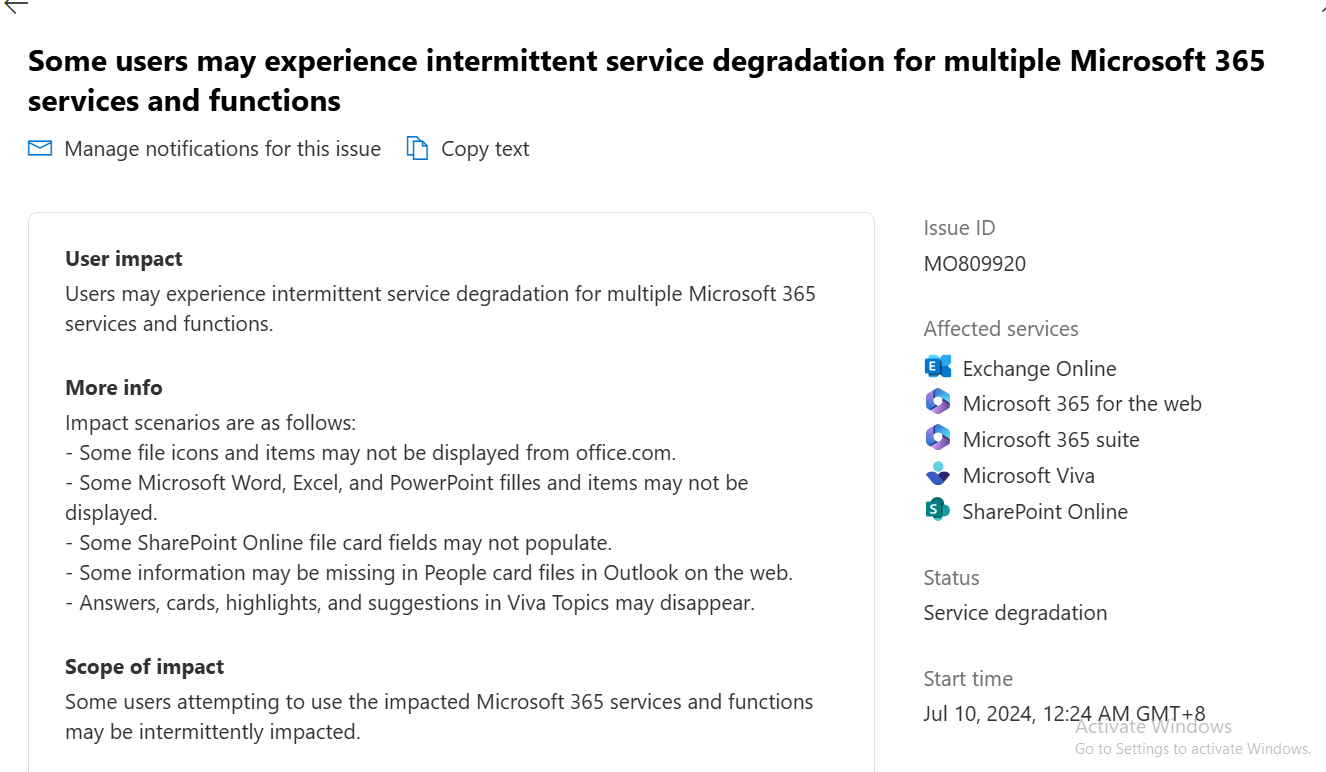 How to fix email page showing only small section of email - Microsoft Q&A