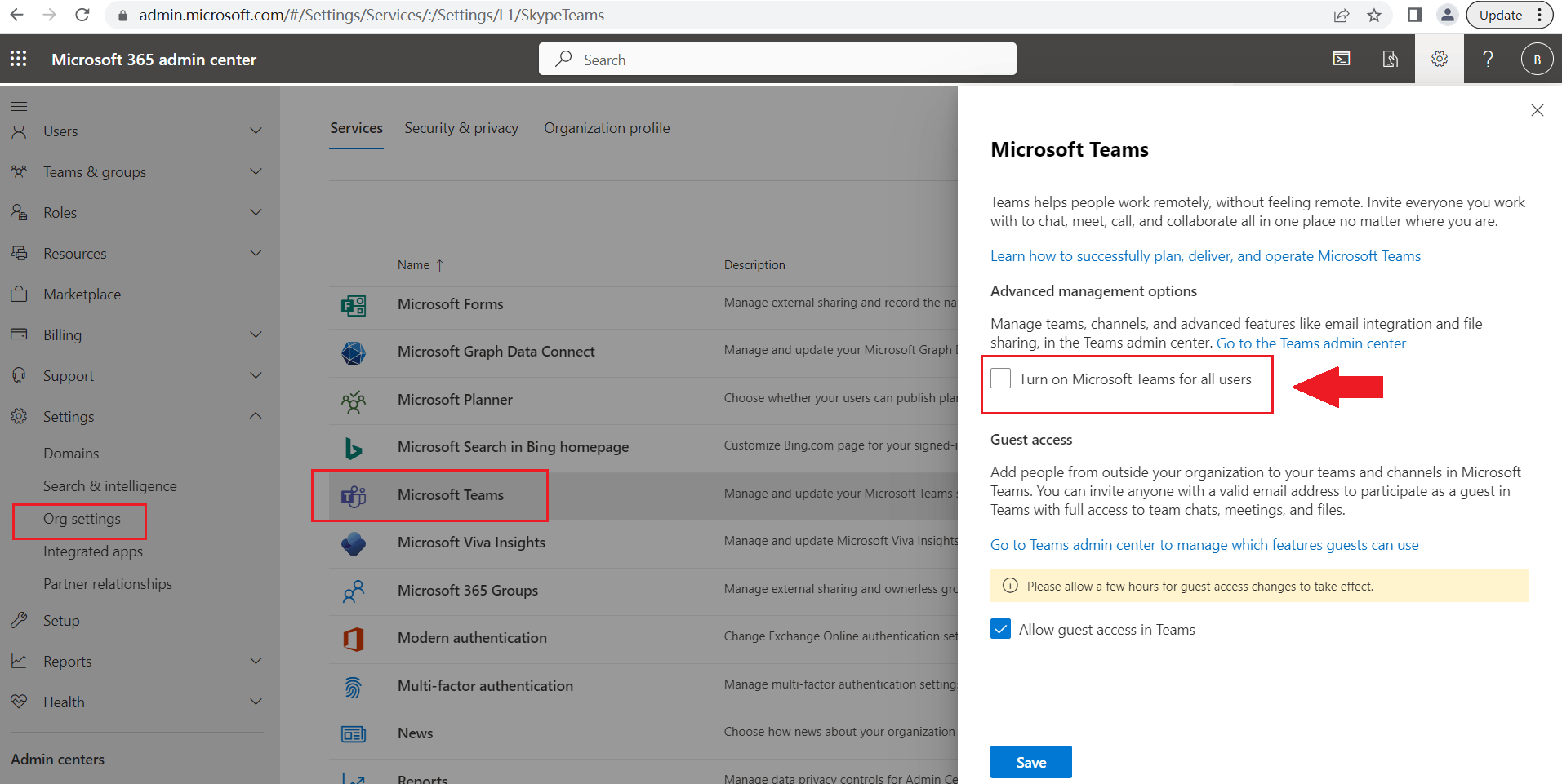 How do I turn off Teams for my entire organization? - Microsoft Q&A