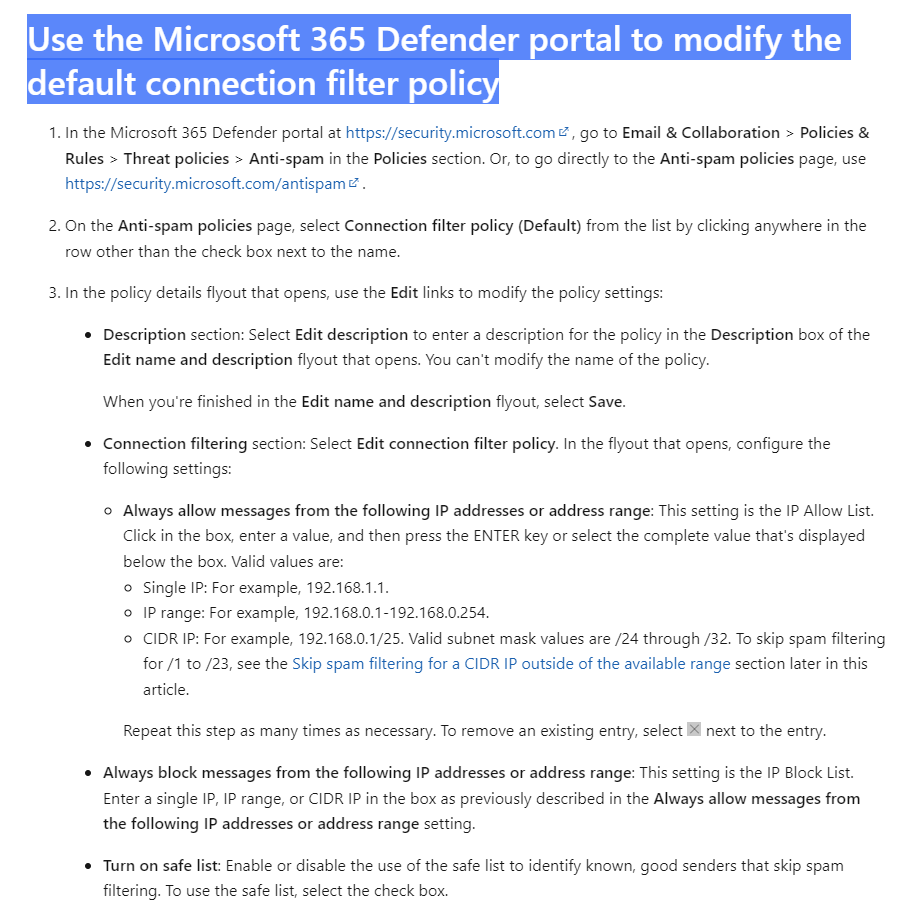 how do i add addresses/domains to safe sender list - Microsoft Q&A