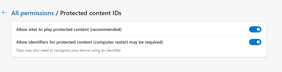 PlayReady Content Decryption Module - Microsoft Q&A