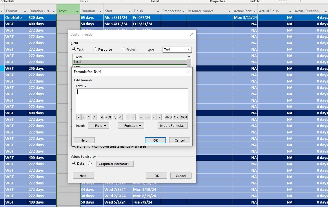 How can I set up a Custom Column for Duration in Hrs BUT keep the default Duration column in ...