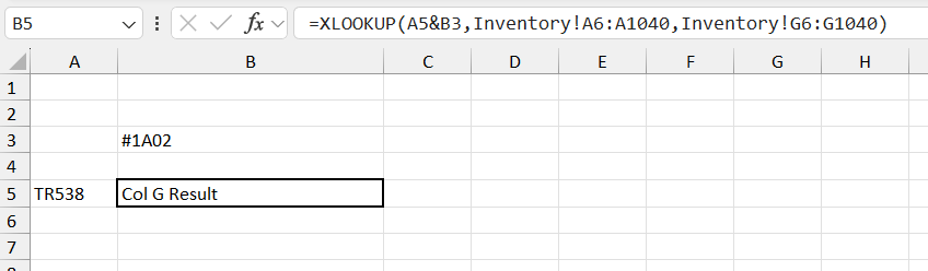 Issue Getting Data From Another Sheet Trying To Use Xlookup And Multiple Lookup Values