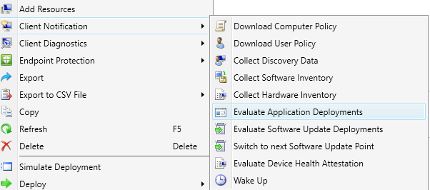 SCCM : What are actions to do after updating the detection method ...