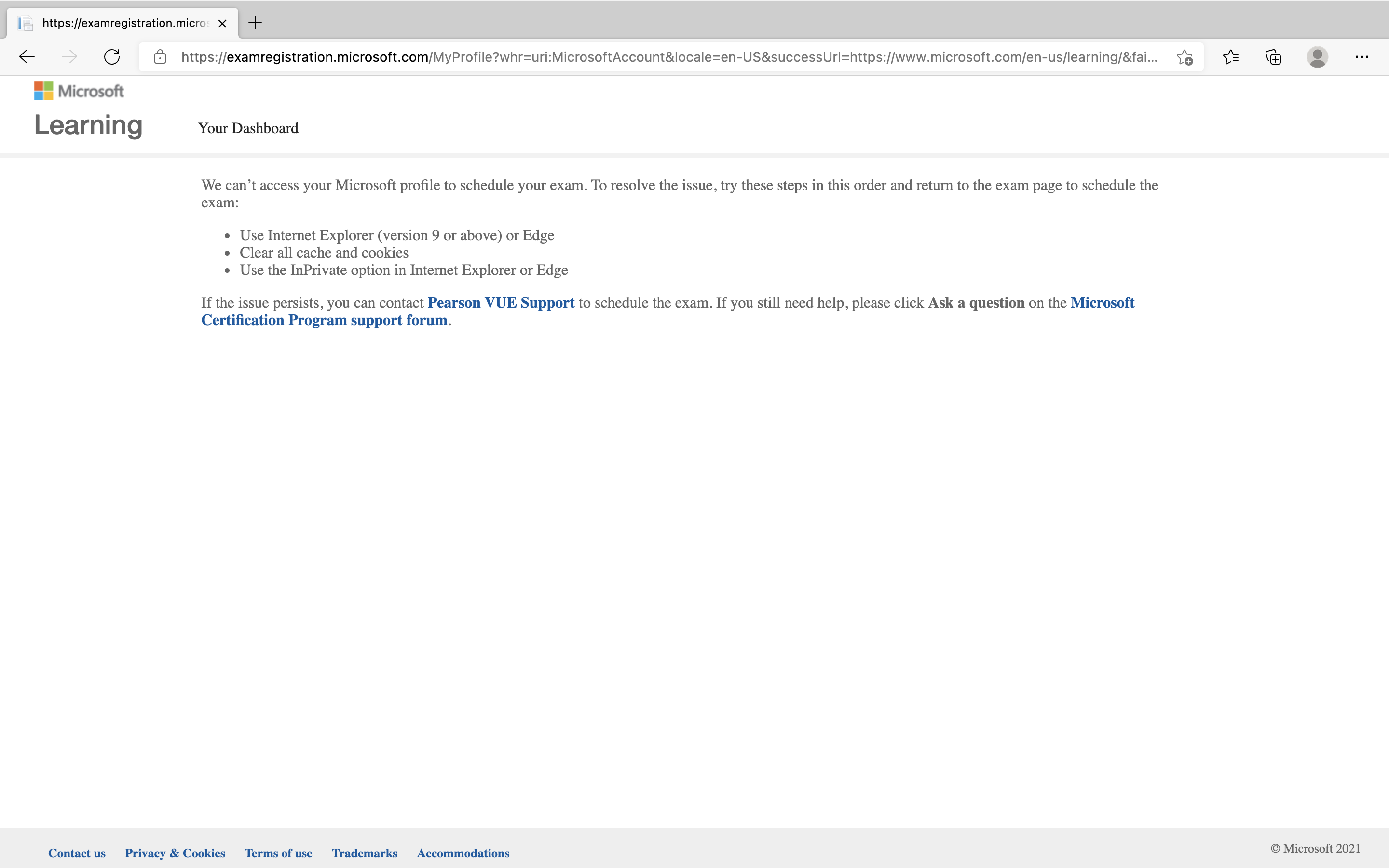 Having difficulties in verfiying my student account and regsitering for ...