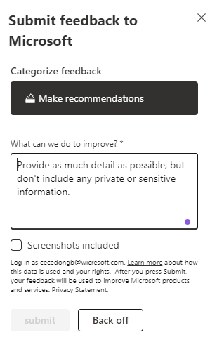 Is there a way to add a fillable table to Microsoft forms? - Microsoft Q&A