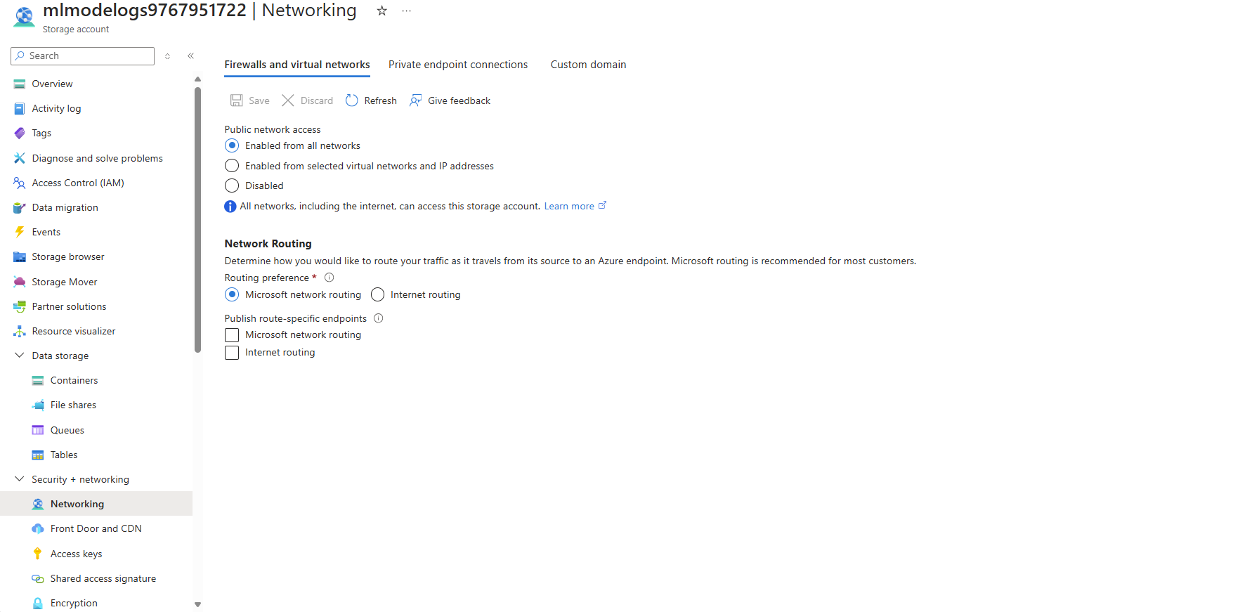 Can't create a notebook or a folder in Azure Machine Learning - Microsoft Q&A