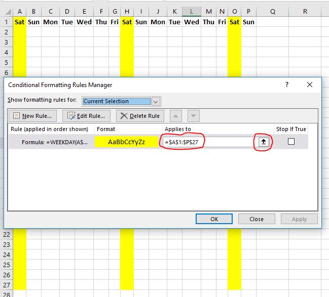 Conditional Formatting of Column Based Upon Header Cell Contents - Microsoft Q&A