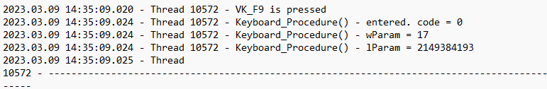 SetWindowsHookEx(WH_KEYBOARD) doesn't work with "explorer.exe ...