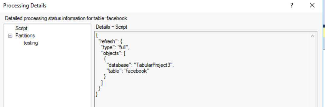 Tabular Model - processing a table takes forever - Microsoft Q&A