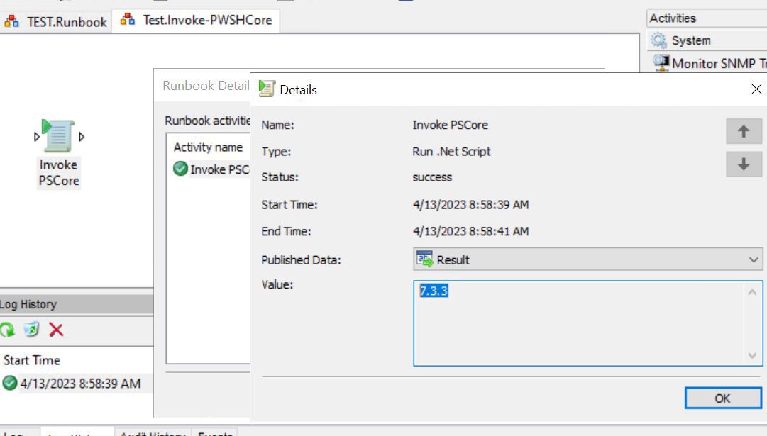 PowerShell v7 instead of Microsoft PowerShell v5.1 in the script ... PowerShell v7 instead of Microsoft PowerShell v5.1 in the script ...