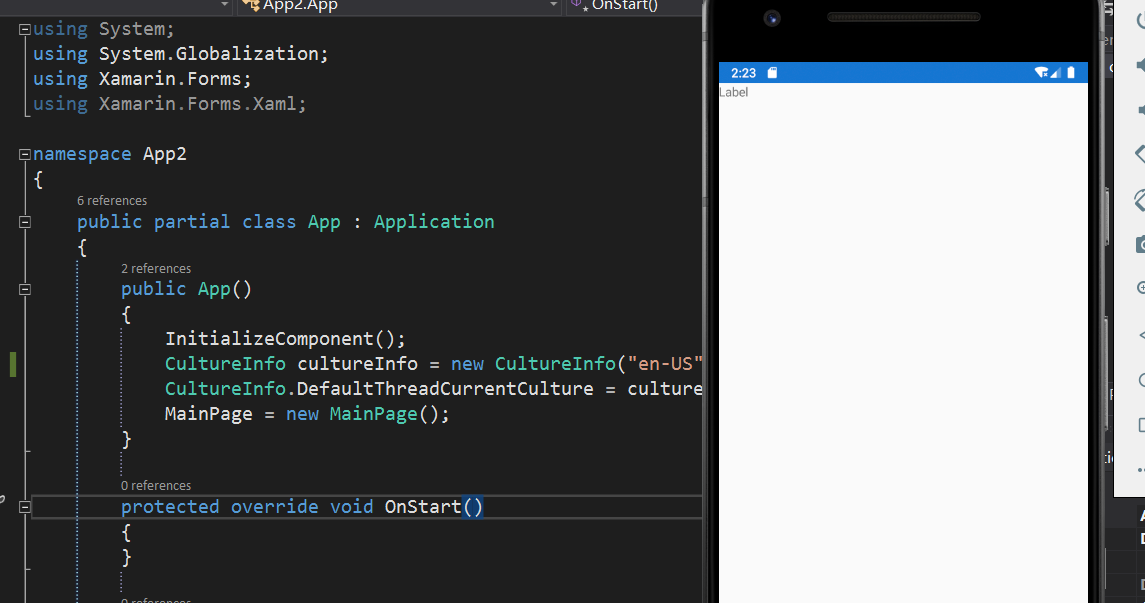 localization doesn't work in Xamarin.Forms - Microsoft Q&A