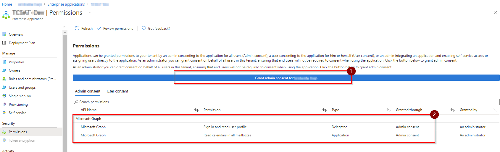 Grant Admin Consent tenant wide for multi-tenant Azure AD B2C app - Microsoft Q&A