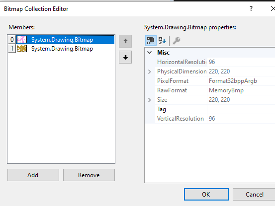 Can't add images to List of a UserControl - Microsoft Q&A
