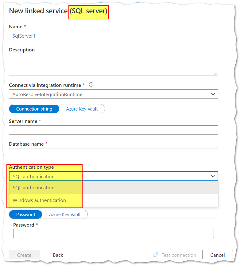 Onpremise Linked service with Managed Identity - Microsoft Q&A