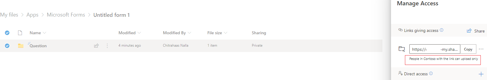 Microsoft Forms Upload Error - Microsoft Q&A