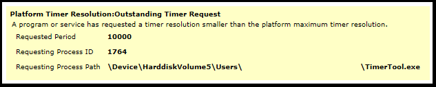 Setting System-wide Timer Resolution - Microsoft Q&A
