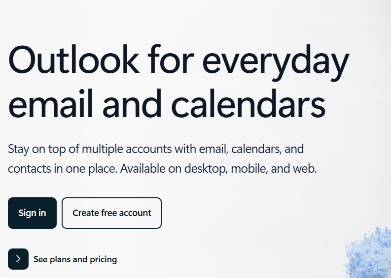 Turned on laptop and cannot log into Outlook - Microsoft Q&A