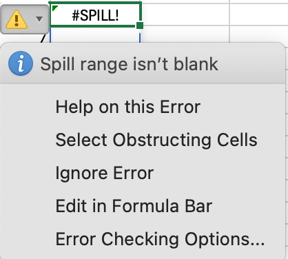 Merge sheet Spill error - Microsoft Q&A