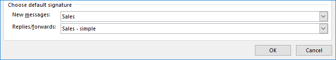 How to create several signatures for share email box? - Microsoft Q&A