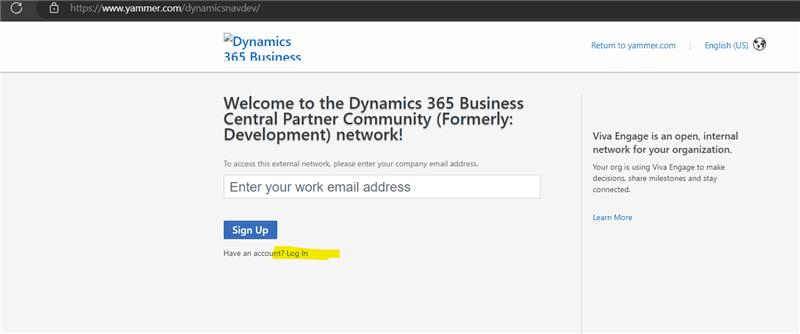 Issues access microsoft yammer partner network - Microsoft Q&A