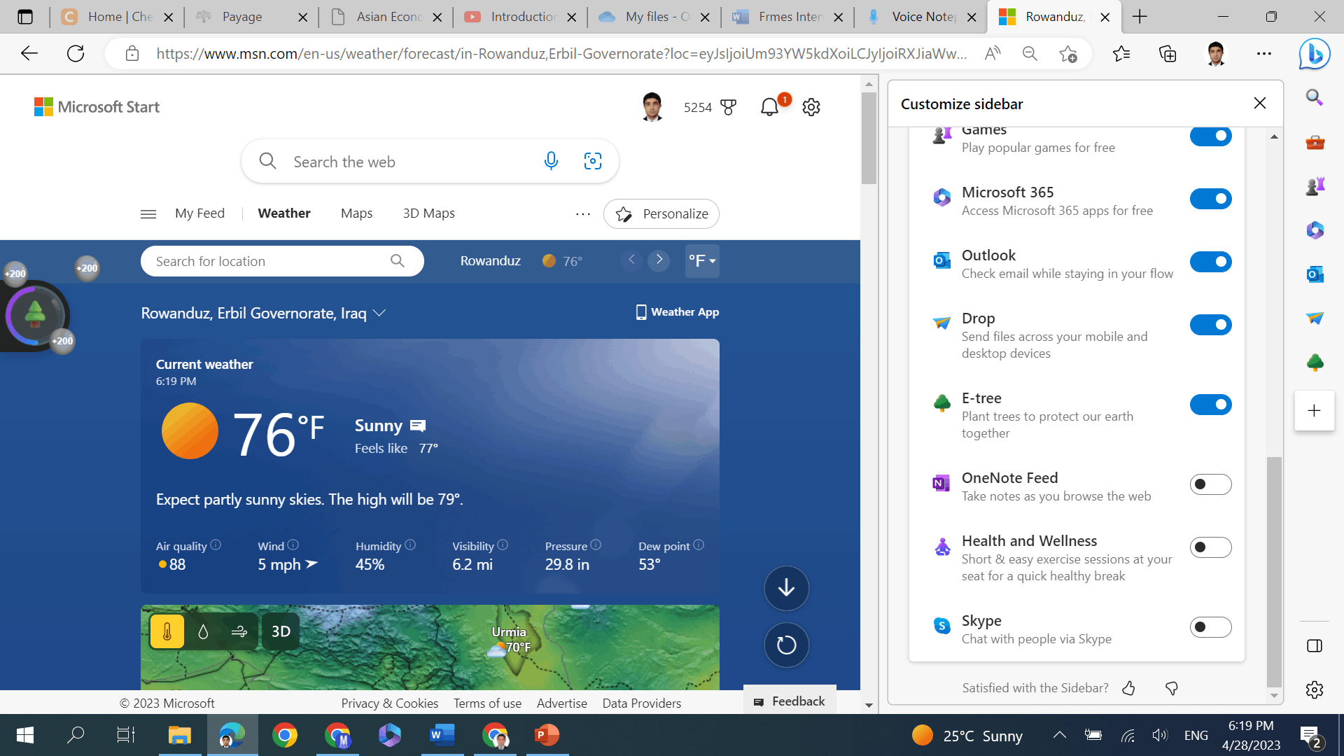 E-Tree sidebar is not working. - Microsoft Q&A