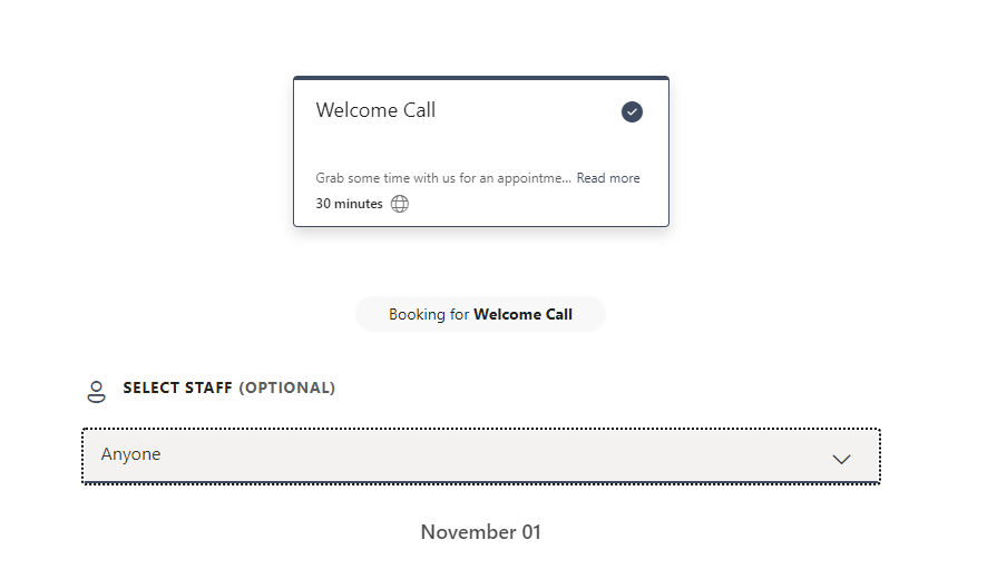 Microsoft Bookings - Allow internal employees to schedule appointments ...