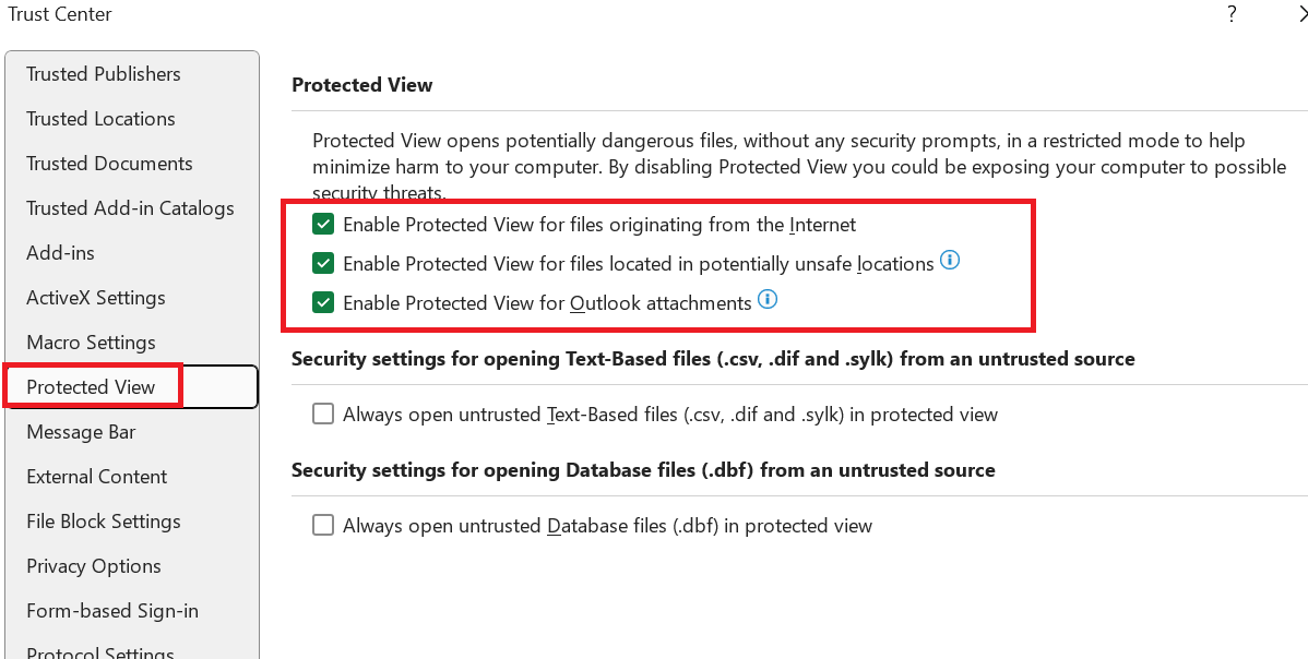 Unblock macros in excel - Microsoft Q&A