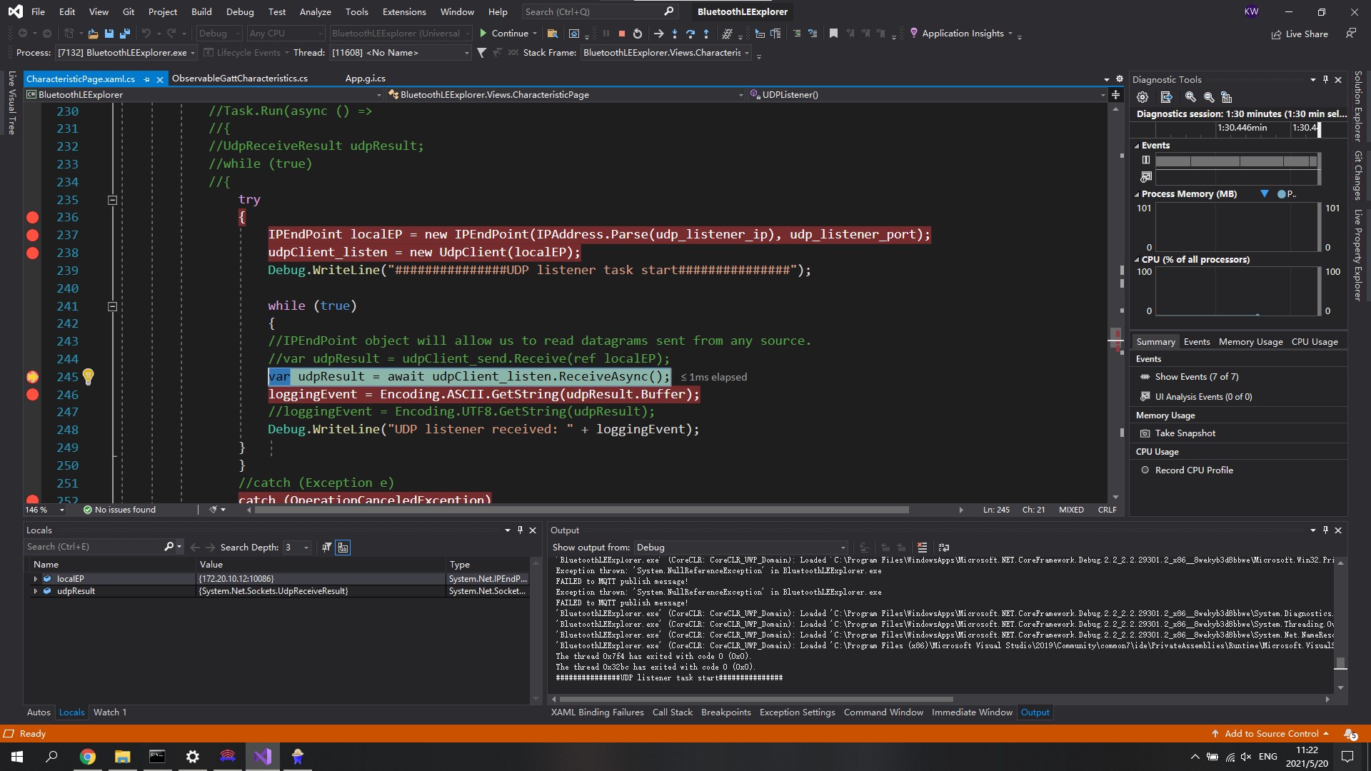 Unable To Listen Udp Port In C Microsoft Qanda