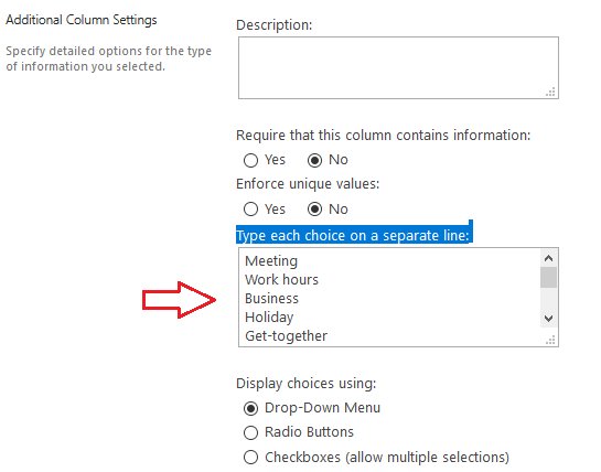 In a calendar in SharePoint, how can I change the colour of the banner ...