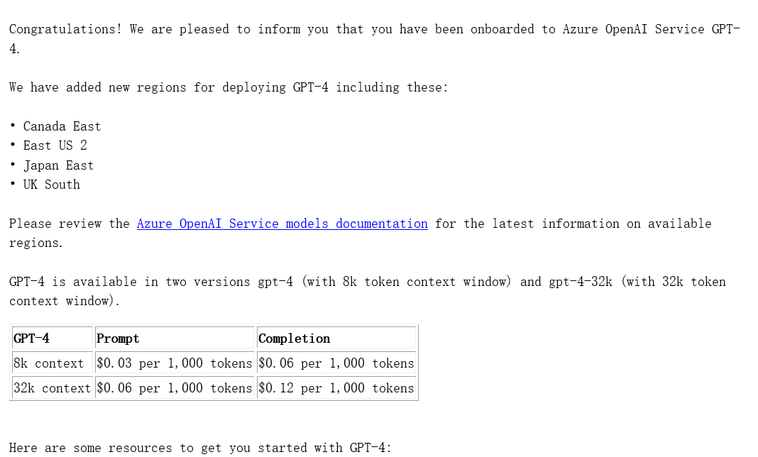 Can't find the GPT-4 model in Azure openAI - Microsoft Q&A
