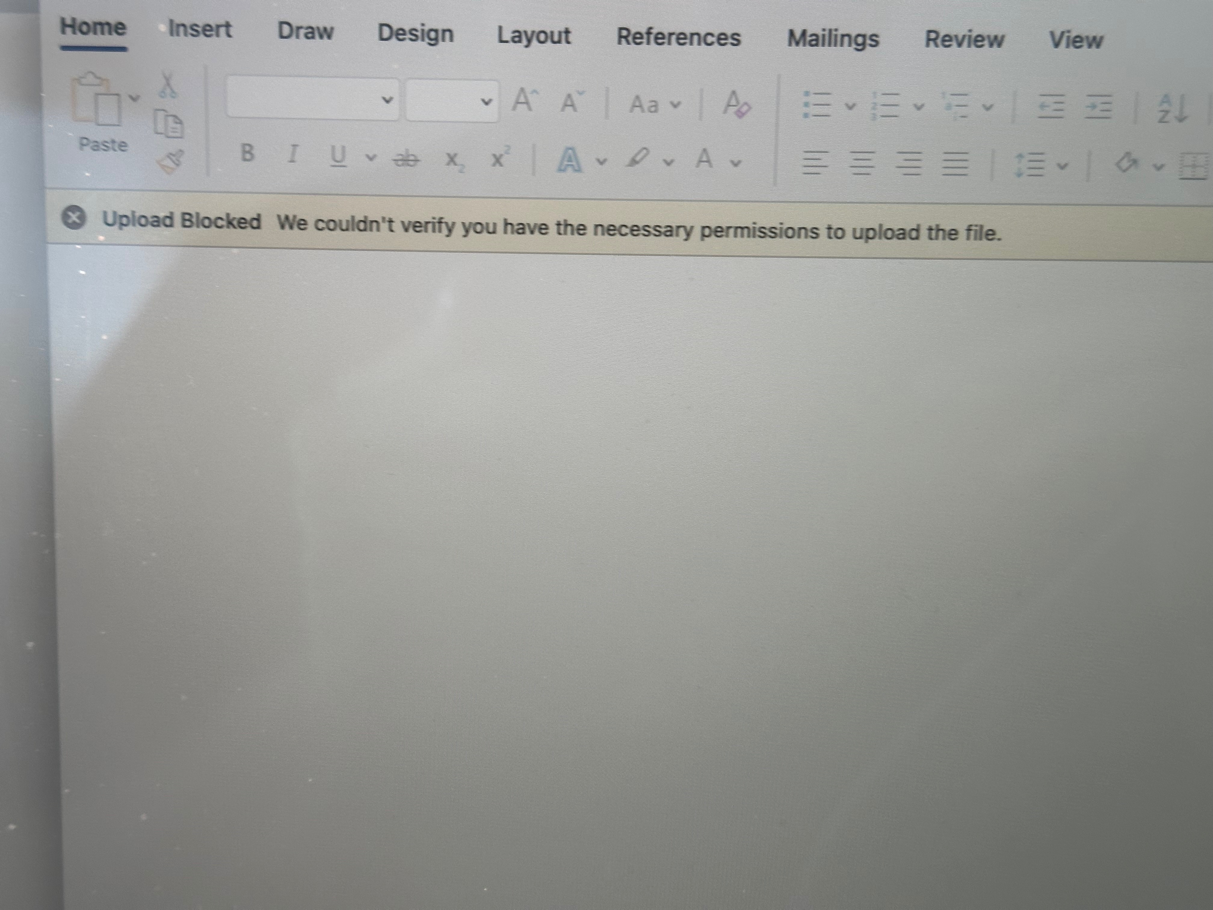 Keep getting an error message In My OneDrive and Word - Microsoft Q&A