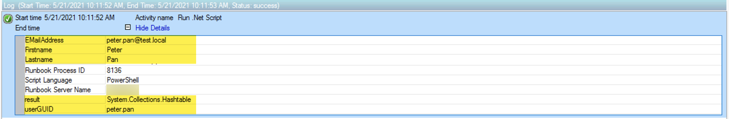 System Center Orchestrator 2019 Powershell Script Problem With Passing Hash Table Properties 3920