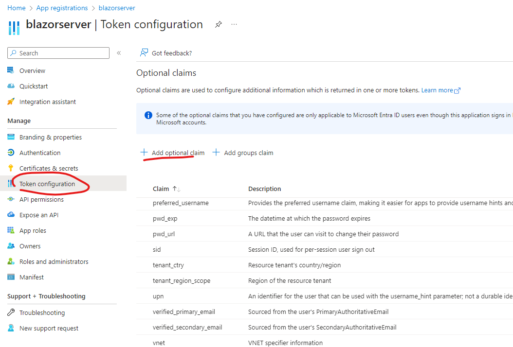 In Blazor Web App Server authentication Azure missing iss claims ... In Blazor Web App Server authentication Azure missing iss claims ...