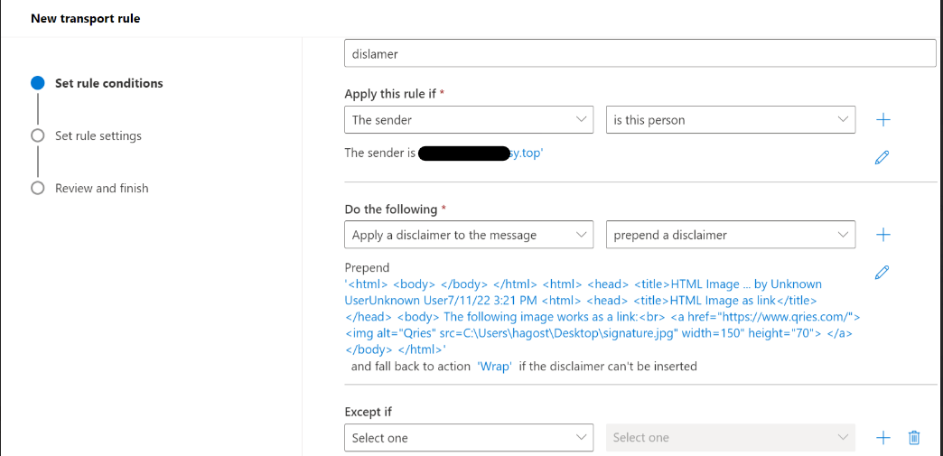 HTML Signature - Microsoft Q&A