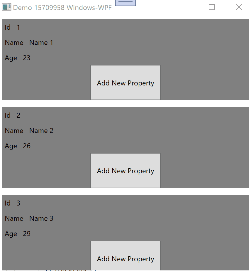 Adding Dynamic Properties To A Class That Is Bound To Ui In Wpf App Via Datatemplate Dynamic