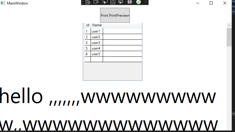 Why is my code printing a blank page - Microsoft Q&A