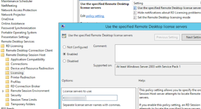 Remote desktop licensing issue on server 2012 - Microsoft Q&A