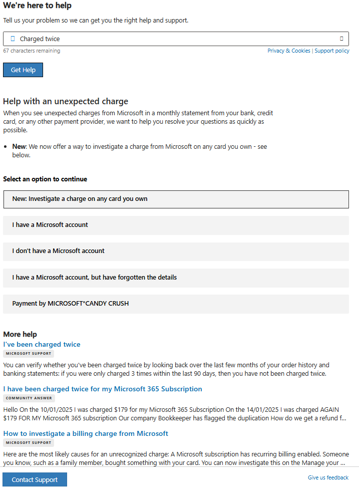Refund Request - Microsoft Q&A