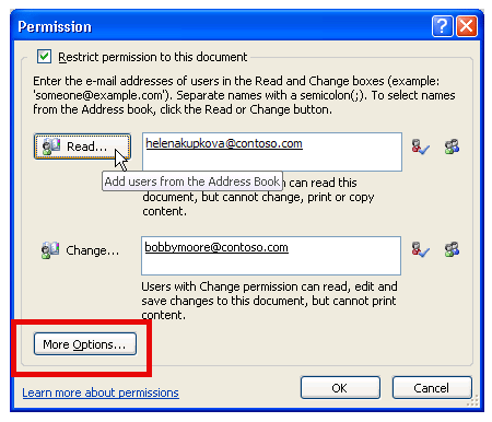 How do I restrict permissions in PowerPoint to allow viewing and copying, but not editing ...