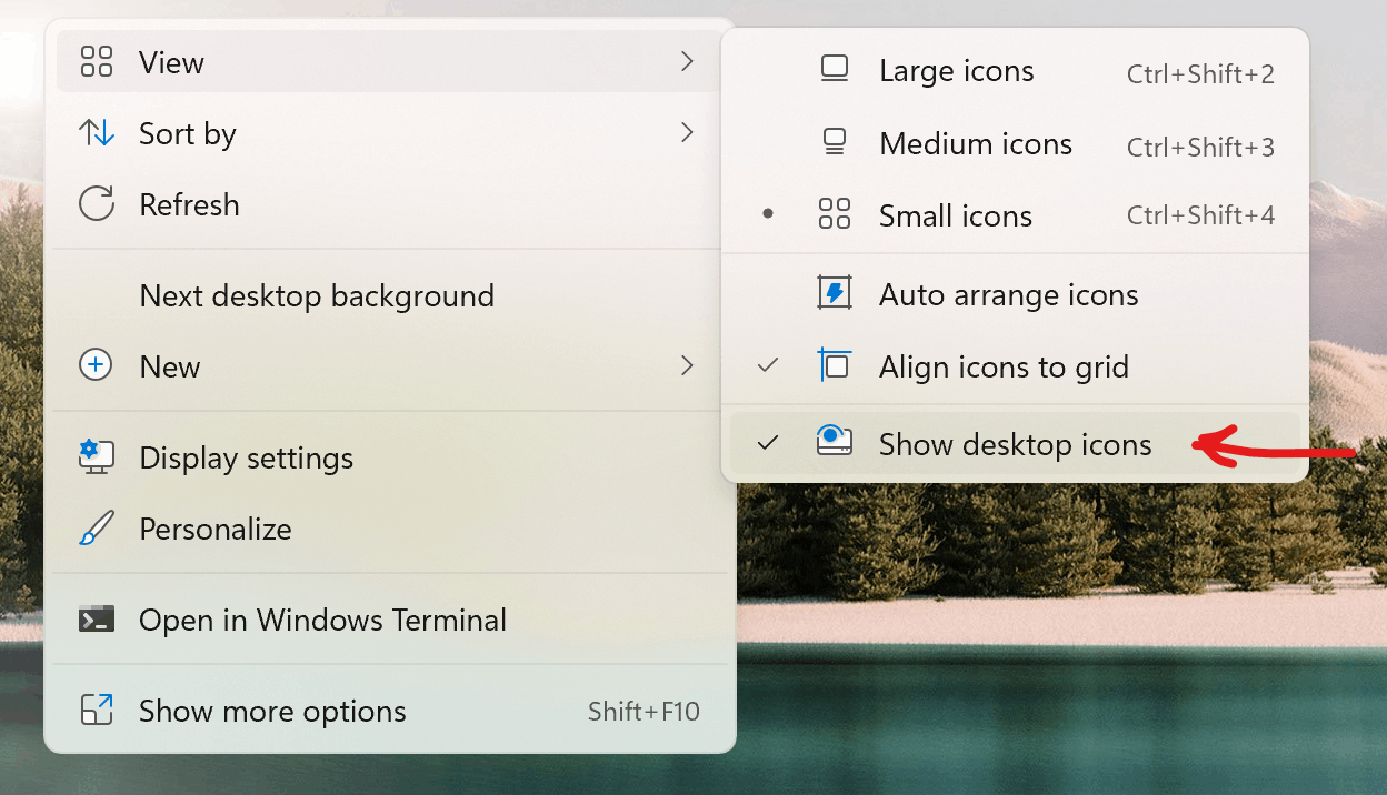 All desktop icons disappeared in Windows 11 - Microsoft Q&A