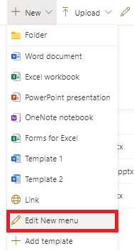 How to create a NEW doc from Word Template in SharePoint? - Microsoft Q&A