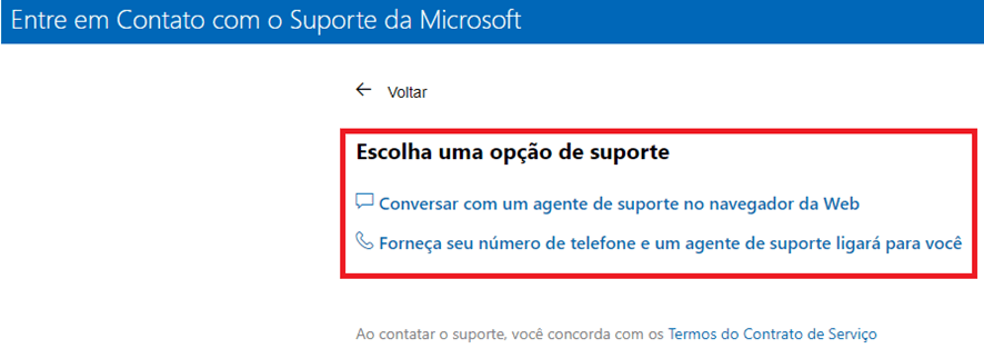 Como entrar em contato com o Suporte de Contas & Cobranças Microsoft ...