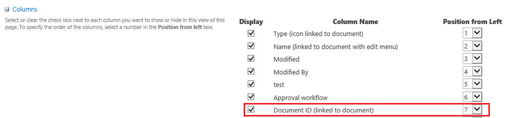 How to enable Document ID feature in Office 365 SharePoint? - Microsoft Q&A