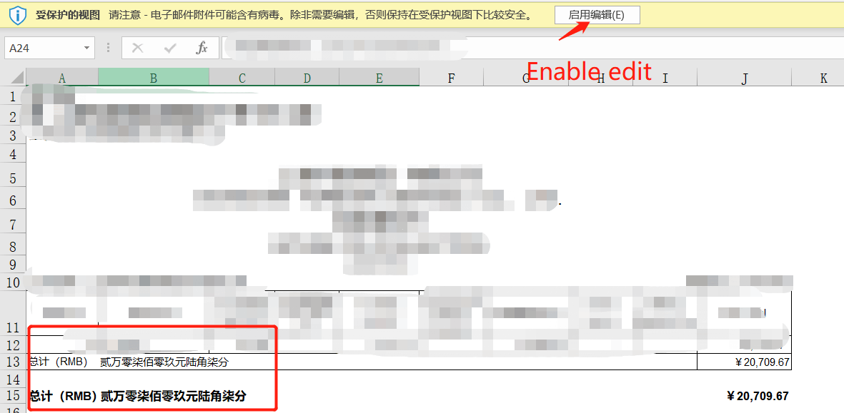 Excel format changed after enable editing - Microsoft Q&A