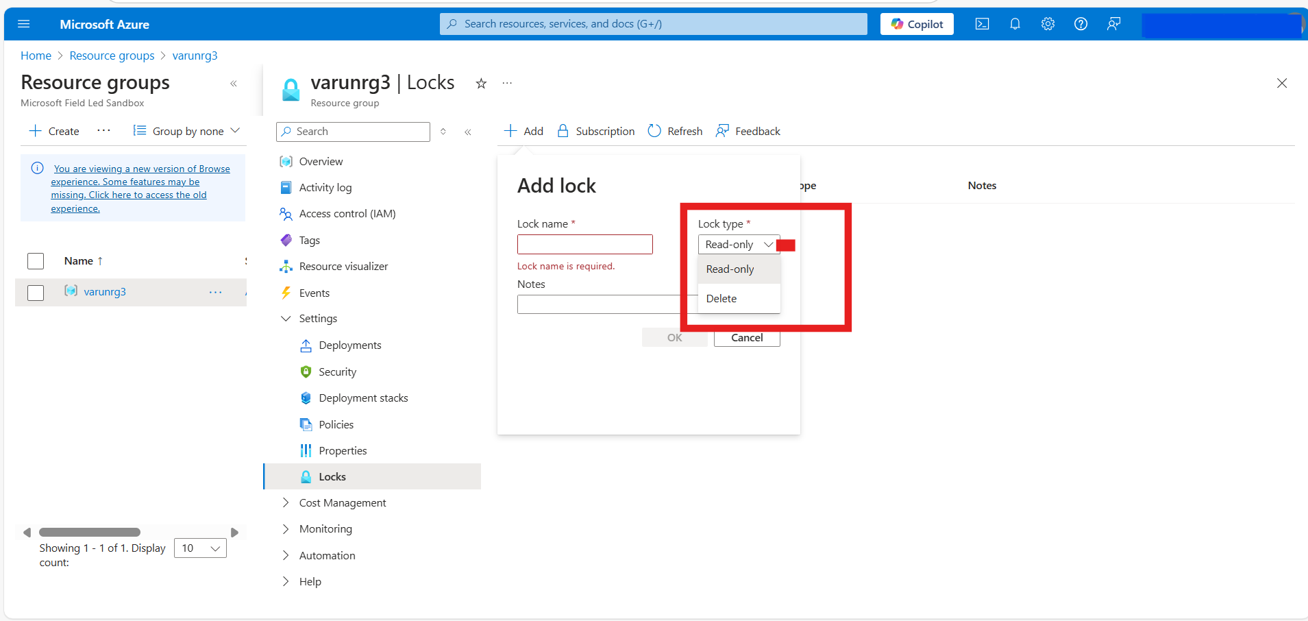 Removing Deny assignment - Microsoft Q&A