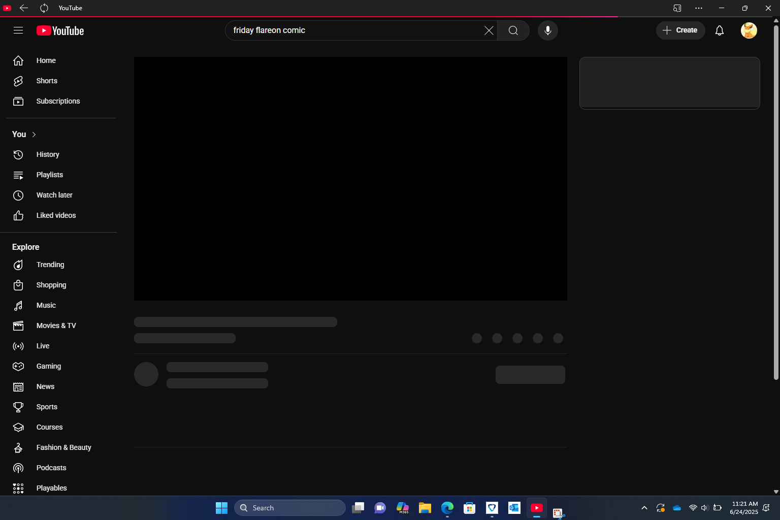 youtube loading bar is stuck - Microsoft Q&A