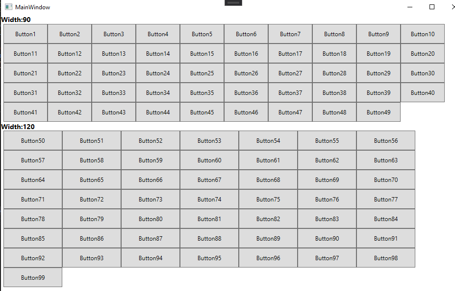 How to correctly implement VirtualizingWrapPanel in WPF? - Microsoft Q&A