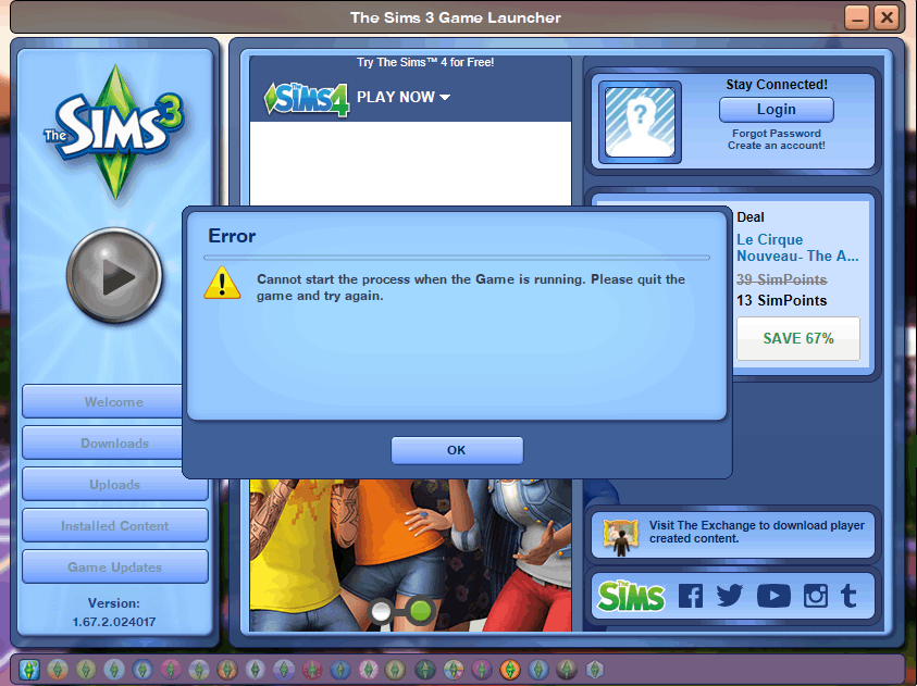 My Sims 3 Won't Open When I Click the Play Button from The Sims 3 ...