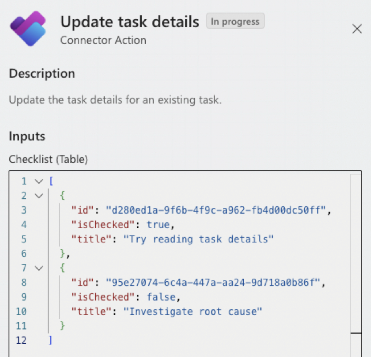 How to use "Update task details" Planner tool for agent in ...